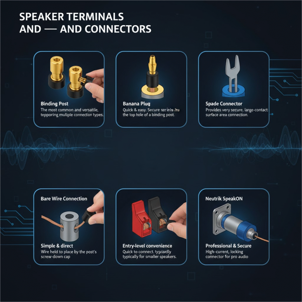 Multi-room and Home theater Speaker Terminals (Binding Posts) Deep Dive ...